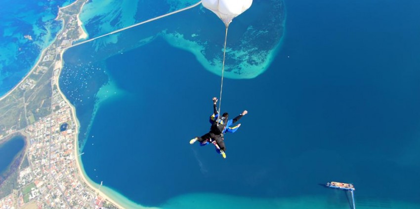 Tandem Skydive Rockingham Beach, Perth City | Everything Australia
